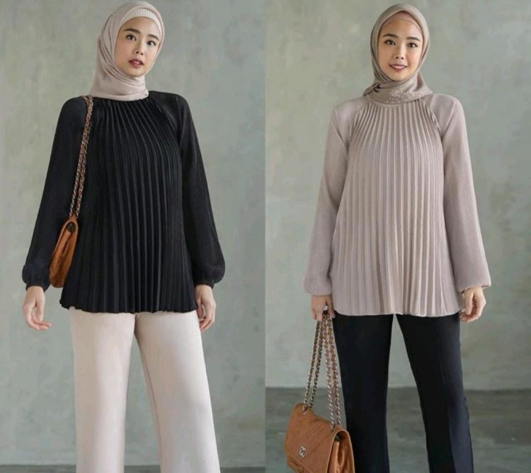Ingin Tampil Trendy? Ini 7 Rekomendasi Model Blouse Kekinian yang Cakep ...
