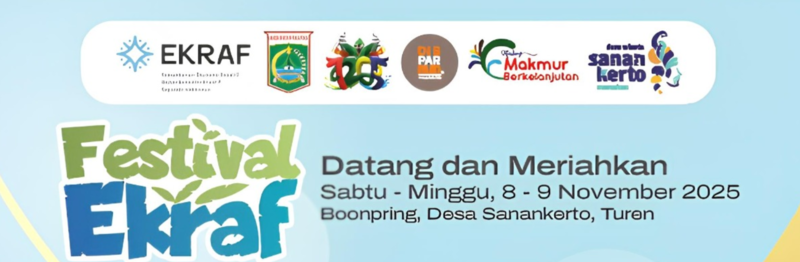 Festival Ekraf Kabupaten Malang 2025, Pamerkan 17 "Etalase Megah ...